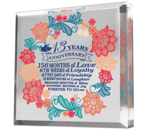 31 Wedding Anniversary Gifts To Celebrate 13 Years Of Love in 2023 ...